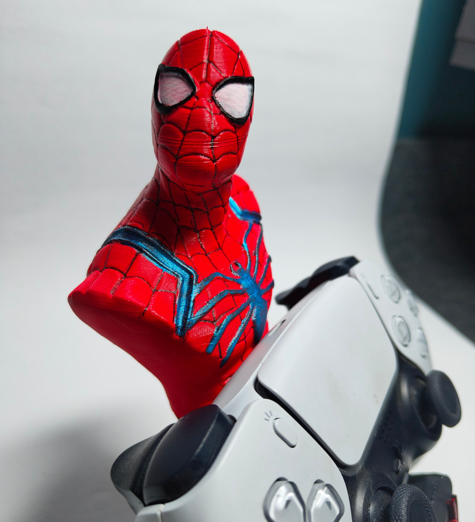 Spiderman Bust Controller Holder – Action Figures For You
